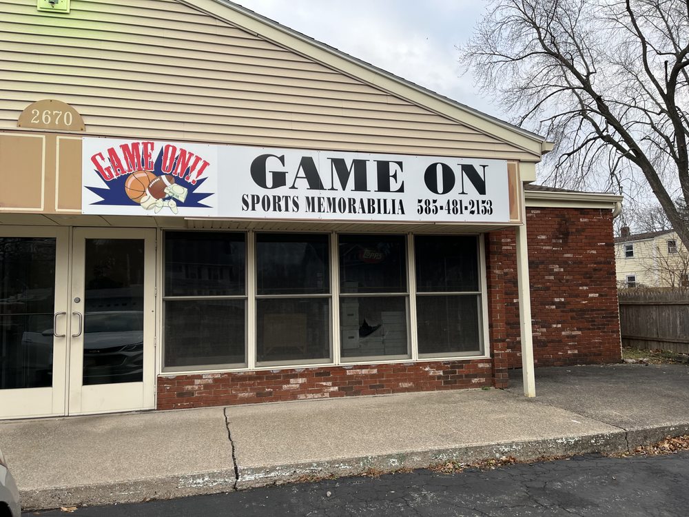 GAME ON VIDEO GAMES & SPORTS MEMORABILIA - 2670 Dewey Ave, Rochester ...