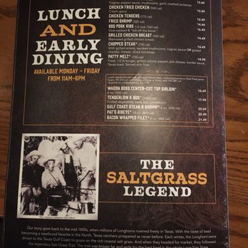 SALTGRASS STEAK HOUSE - Updated June 2024 - 147 Photos & 174 Reviews ...