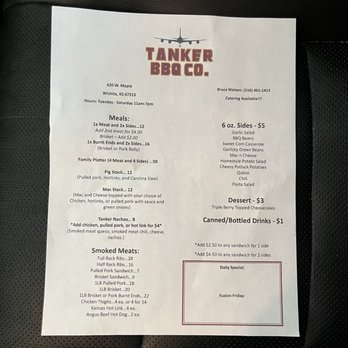 TANKER BBQ CO - Updated August 2025 - 20 Photos & 11 Reviews - 620 W ...