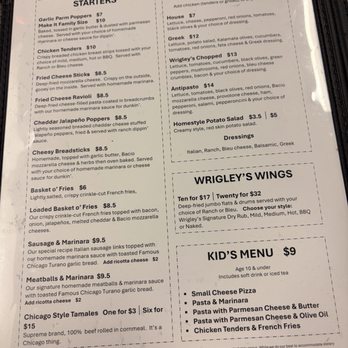 WRIGLEY’S PIZZA - Updated December 2025 - 116 Photos & 34 Reviews ...