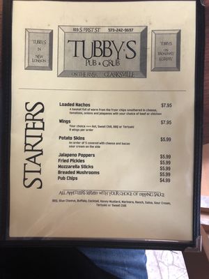 TUBBY’S PUB & GRUB - Updated December 2025 - 10 Photos - 105 S 1st St ...
