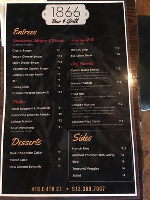 1866 BAR & GRILL - 14 Photos & 28 Reviews - American (Traditional ...