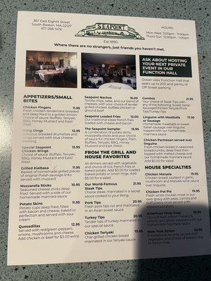 SEAPOINT RESTAURANT - Updated December 2025 - 24 Photos & 65 Reviews ...