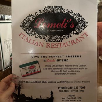 LOMELI’S ITALIAN RESTAURANT - Updated March 2025 - 1073 Photos & 1492 ...