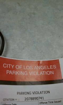 CITY OF LOS ANGELES PARKING VIOLATIONS BUREAU - Updated October 2025 ...
