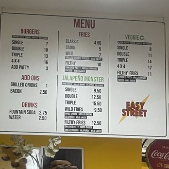 EASY STREET BURGERS - Updated August 2024 - 991 Photos & 849 Reviews ...