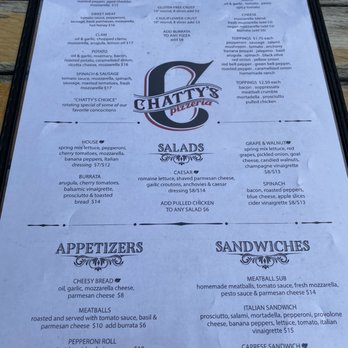 CHATTY’S PIZZERIA - Updated July 2024 - 72 Photos & 70 Reviews - 28611 ...