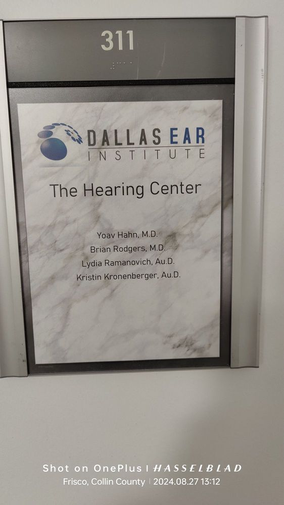 DALLAS EAR INSTITUTE - Updated June 2025 - 4461 Coit Rd, Frisco, Texas ...