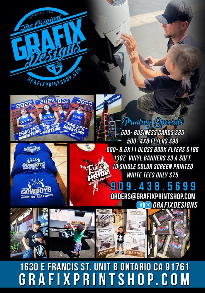 GRAFIX DESIGNS, PRINTING & APPAREL - Updated May 2024 - 1031 Photos ...