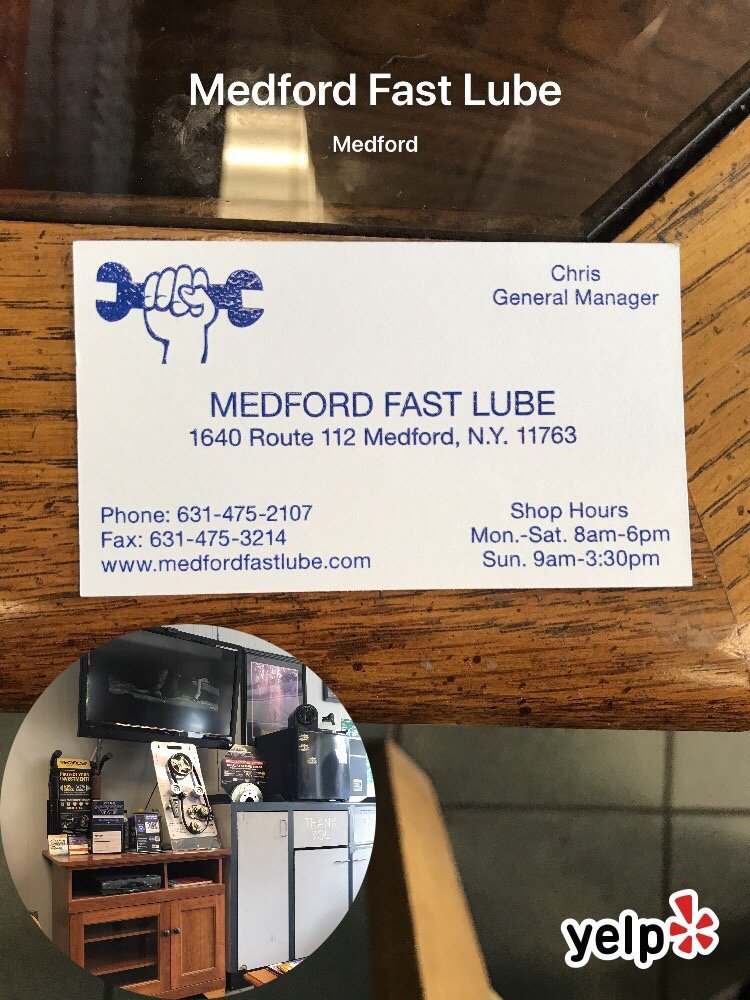 MEDFORD FAST LUBE - Updated May 2026 - 55 Reviews - 1640 Rt 112 ...