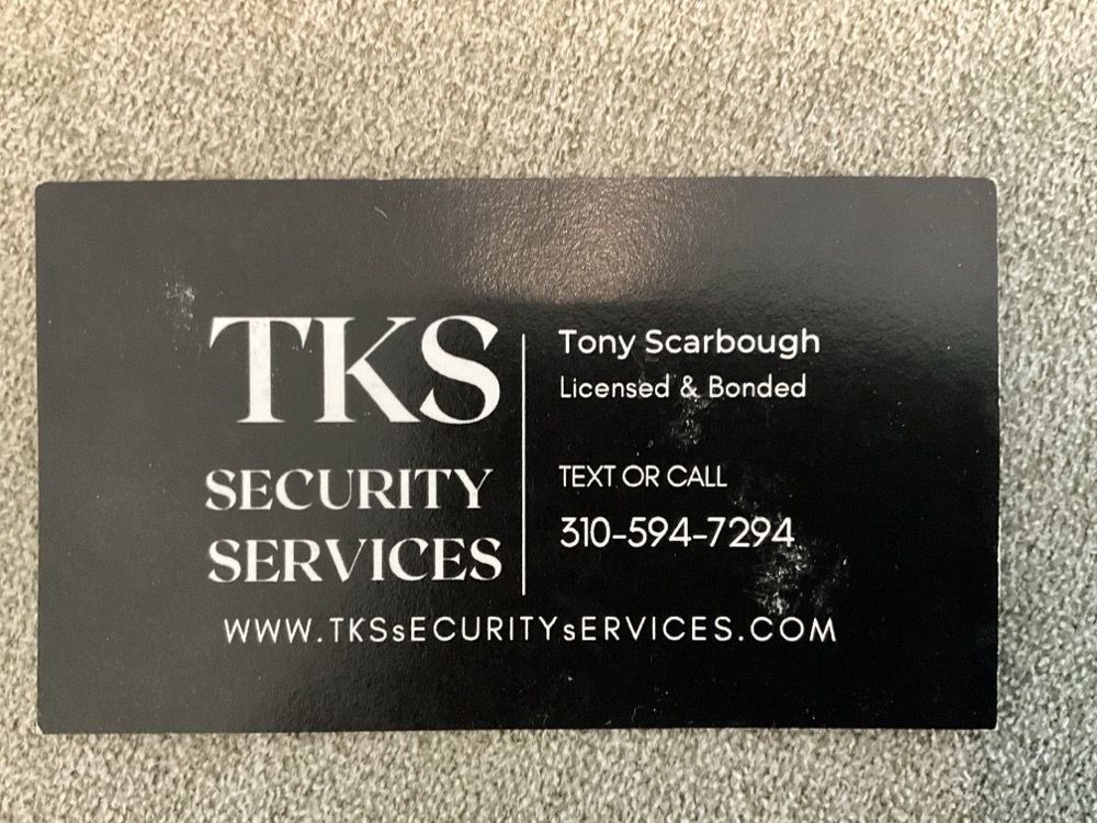 TKS SECURITY SERVICES - Updated July 2025 - Inglewood, California ...
