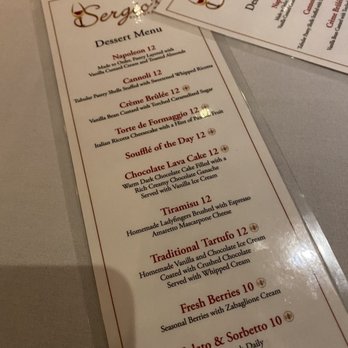 SERGIO’S RISTORANTE - Updated April 2025 - 393 Photos & 242 Reviews ...