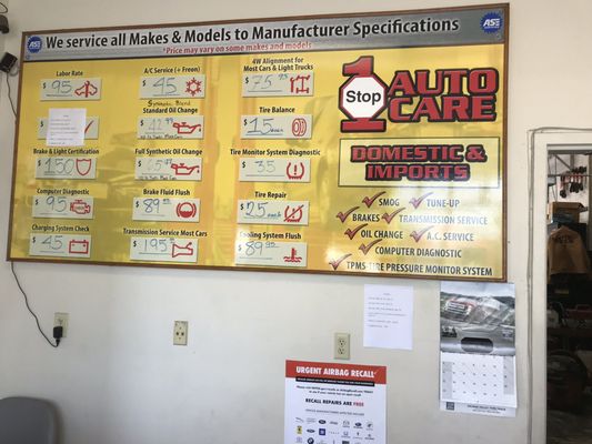 ONE STOP AUTO CARE - Updated October 2025 - 22 Reviews - 324 E Alisal ...