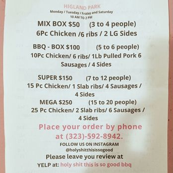 HOLY SHIT THIS IS SO GOOD BBQ - Updated October 2025 - 49 Photos & 39 ...