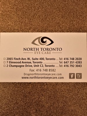 NORTH TORONTO EYE CARE - Updated December 2025 - 11 Photos & 28 Reviews ...