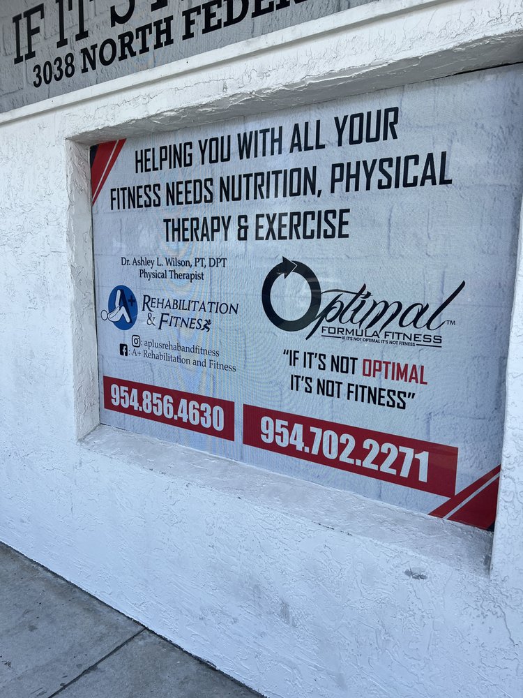 OPTIMAL FORMULA FITNESS - Updated July 2025 - 3038 N Federal Hwy, Fort ...