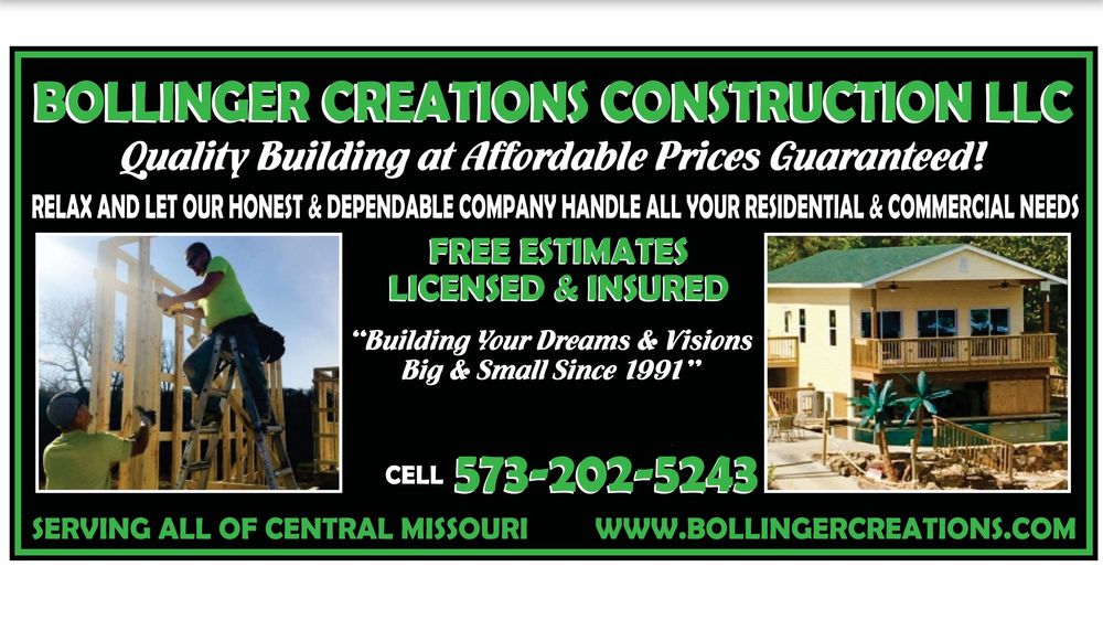 BOLLINGER CREATIONS CONSTRUCTION - Updated April 2025 - 28 Photos ...