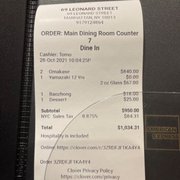 SHION 69 LEONARD ST - 626 Photos & 70 Reviews - 69 Leonard St, New York ...