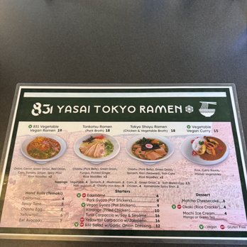 831 YASAI TOKYO RAMEN - SEDONA - Updated October 2025 - 76 Photos & 74 ...