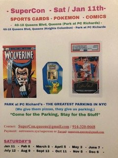 SUPERCON : SPORTS CARDS - POKEMON - COMICS - Updated December 2024 - 12 ...