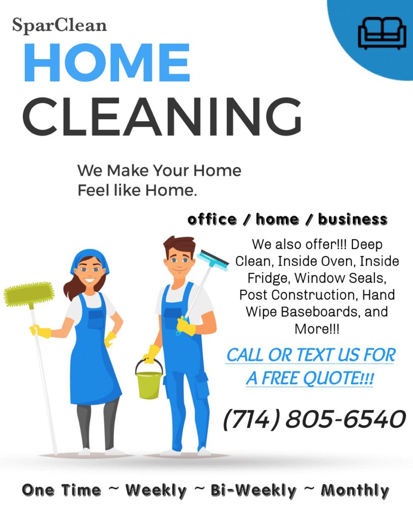 SPAR CLEAN - Santa Ana, California - Home Cleaning - Phone Number - Yelp