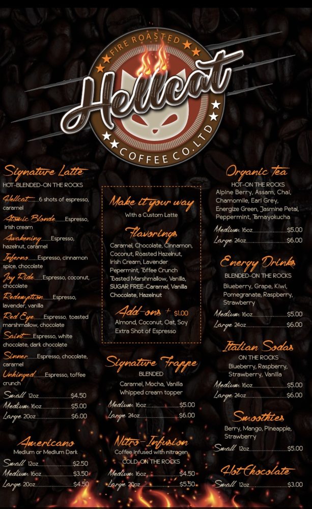 HELLCAT COFFEE - Updated August 2025 - 17 Photos & 32 Reviews - 12922 ...
