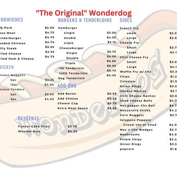 “THE ORIGINAL” WONDERDOG - Updated October 2025 - 11 Reviews - 8807 ...