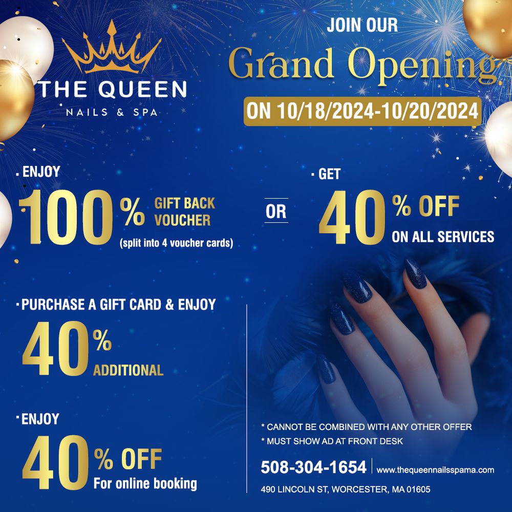 THE QUEEN NAILS & SPA - Updated October 2024 - Request an Appointment ...