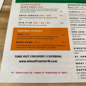 ISLAND TASTE CARIBBEAN GRILL - 225 E Santa Clara St, San Jose ...
