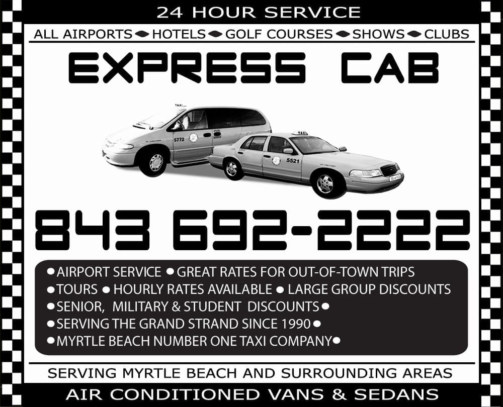 EXPRESS CAB - 403 73rd Ave N, Myrtle Beach, South Carolina - Public ...