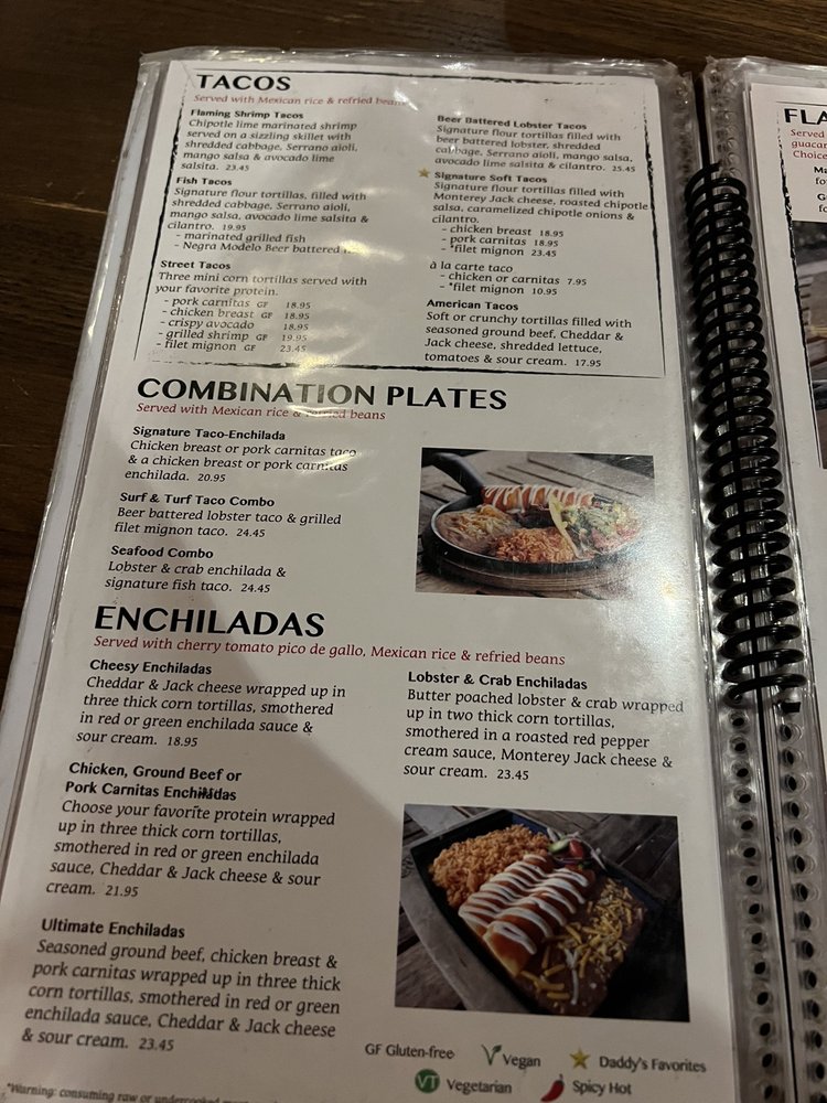 Menu Jan 2023 - Yelp