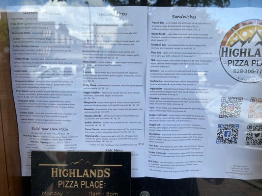 HIGHLANDS PIZZA PLACE - Updated December 2025 - 14 Photos & 28 Reviews ...
