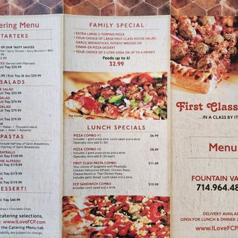 FIRST CLASS PIZZA - Updated February 2025 - 399 Photos & 452 Reviews ...