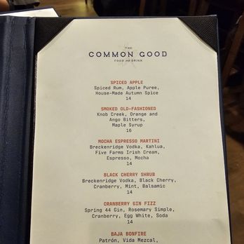 THE COMMON GOOD - Updated May 2025 - 104 Photos & 44 Reviews - 13025 E ...