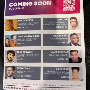 HELIUM COMEDY CLUB / ELEMENTS BAR & GRILLE - Updated December 2025 ...