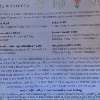 CRAFT GRILL BREAKFAST CLUB - Updated May 2026 - 98 Photos & 76 Reviews ...