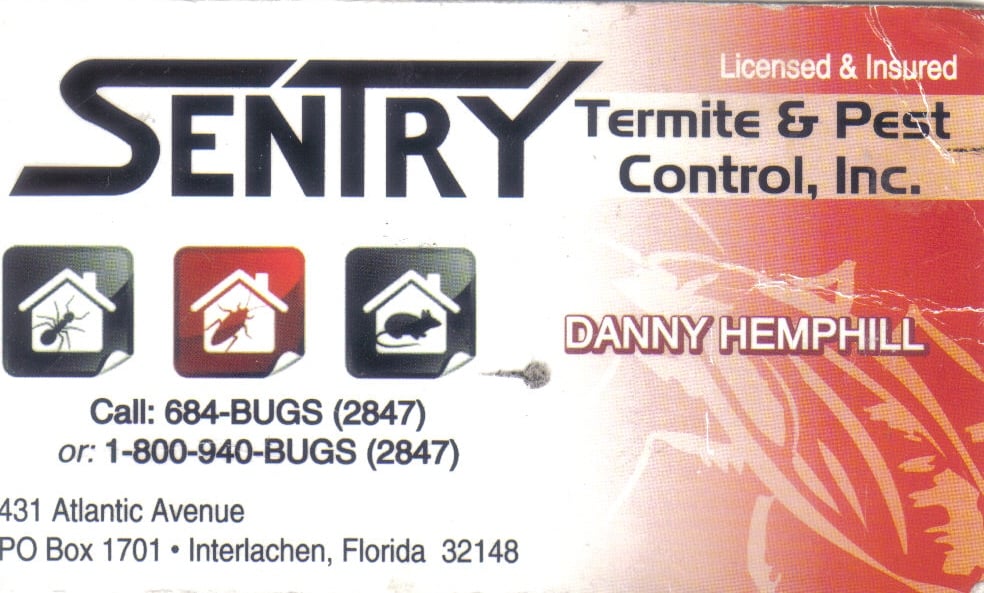 SENTRY TERMITE & PEST CONTROL - Updated December 2024 - 431 State ...