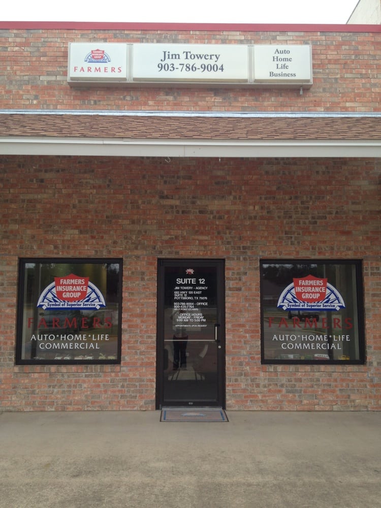 JAMES TOWERY INSURANCE - Pottsboro, Texas - Insurance - Yelp