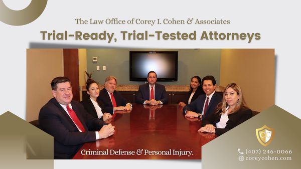 THE LAW OFFICE OF COREY I. COHEN & ASSOCIATES - Updated December 2025 ...