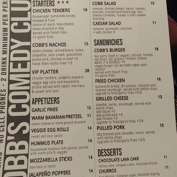 COBB’S COMEDY CLUB - Updated June 2024 - 669 Photos & 1174 Reviews ...