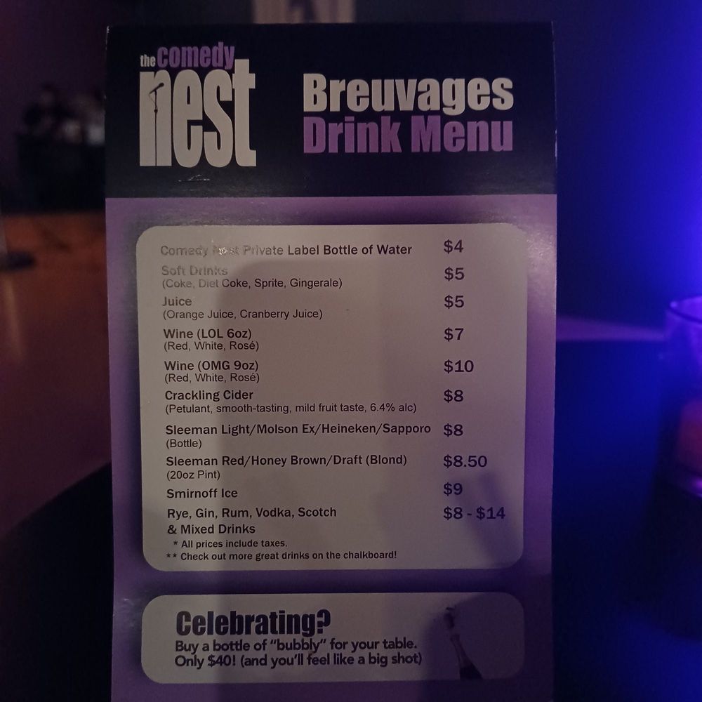 THE COMEDY NEST - Updated July 2025 - 16 Photos & 32 Reviews - 2313 Rue ...