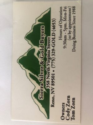 SIERRA SILVER & GOLD BUYERS - Updated October 2025 - 24 Reviews - 358 N ...