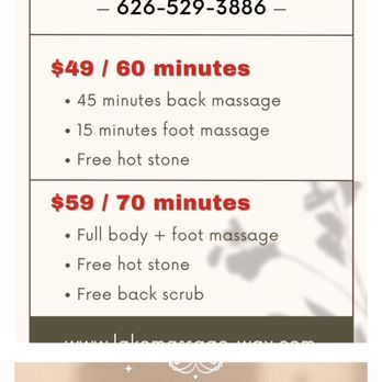 LAKE MASSAGE AND WAX SPA - Updated October 2025 - 23 Photos & 22 ...