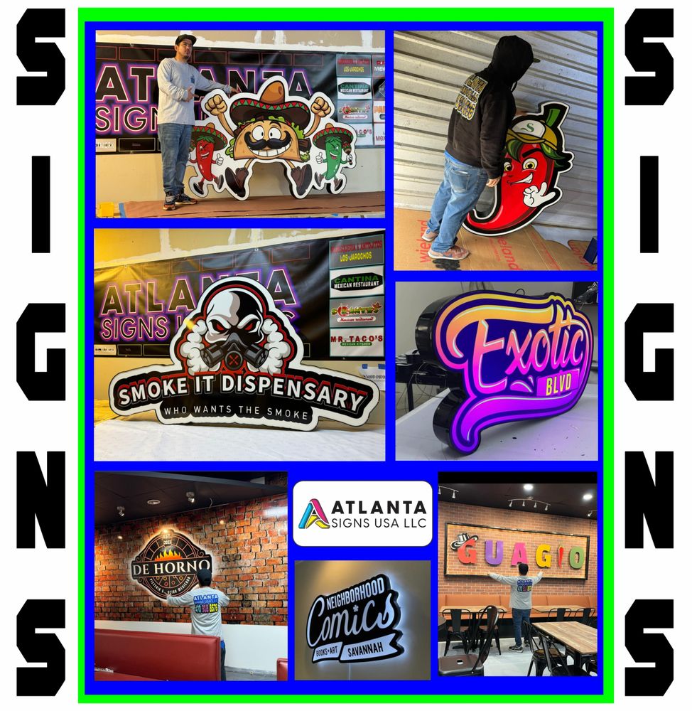 ATLANTA SIGNS USA - Updated November 2025 - 3608 Meadowglenn Village Ln ...