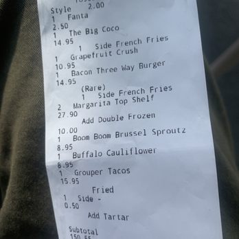 COCO’S CRUSH BAR AND GRILL - Updated February 2025 - 66 Photos & 66 ...