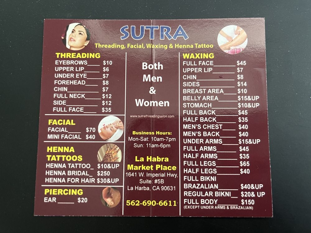 SUTRA THREADING SALON - Updated October 2025 - 24 Photos & 125 Reviews ...
