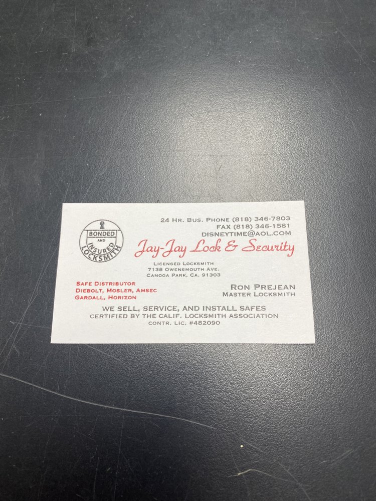 JAY-JAY LOCK & SECURITY - Updated June 2025 - 16 Photos & 44 Reviews ...
