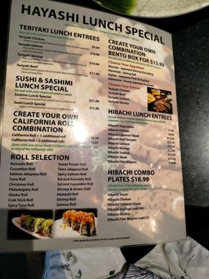 HAYASHI JAPANESE STEAKHOUSE - Updated September 2025 - 110 Photos & 189 ...