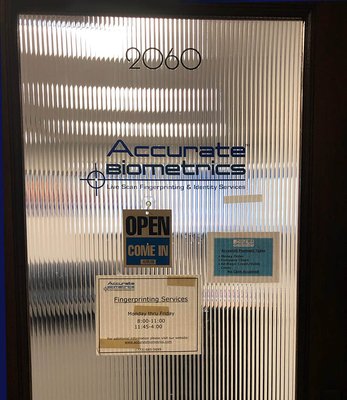 ACCURATE BIOMETRICS - Updated January 2025 - 11 Photos & 36 Reviews ...