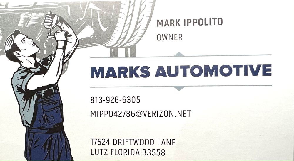 MARKS AUTOMOTIVE - Updated September 2025 - 17540 Driftwood Ln, Lutz ...